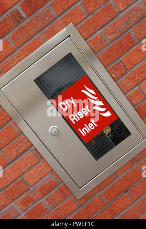 dry riser for use by fire service inlet Berlin Germany Stock Photo - Alamy