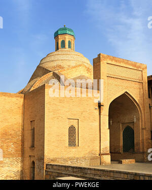 Old-time central asian building with small dome and turret Stock Photo ...