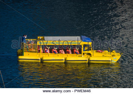 Amphibious DUKW modified sightseeing vehicle for tourism & passengers ...