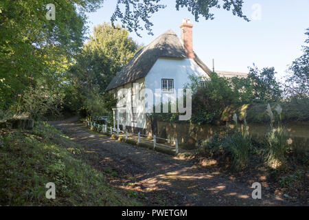 Thatched historic country house, Fifield, near Netheravon, Wiltshire ...