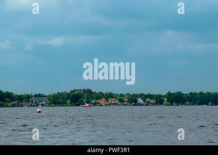 View from Strandpaviljoen Paterswoldsemeer, Haren, Netherlands Stock ...