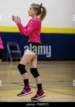 Volleyball action with American Christian Academy vs Butte Valley in ...