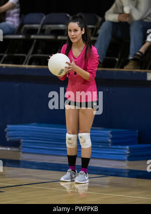 Volleyball action with American Christian Academy vs Butte Valley in ...