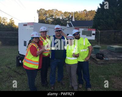 The first emergency generator in USACE’s Emergency Power Mission in ...