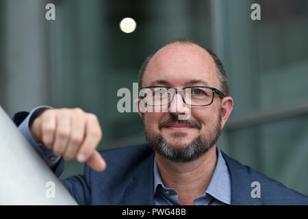 Daniel Bax in October 2018 at the Frankfurt Book Fair. | usage ...