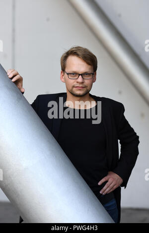 Peter Neumann in October 2018 at the Frankfurt Book Fair. | usage ...