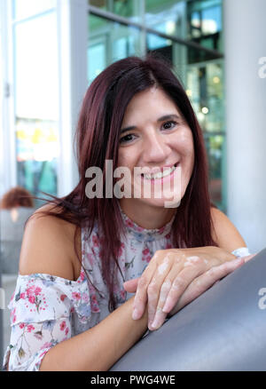 April Dawson in October 2018 at the Frankfurt Book Fair. | usage ...