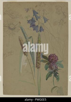 *Flower Study* by William Trost Richards is an oil painting that ...