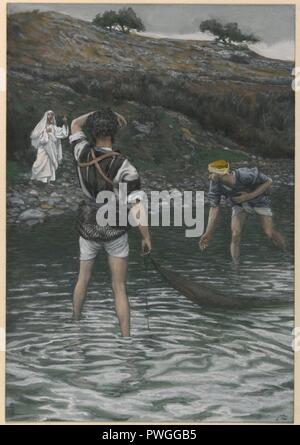 The Calling of Saint Peter and Saint Andrew (Vocation de Saint Pierre ...