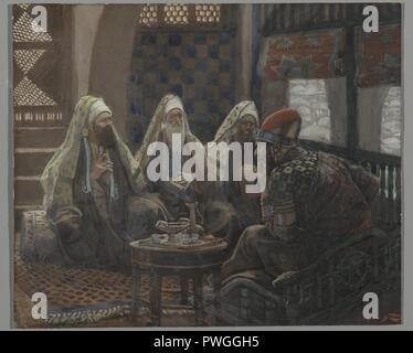 The Magi in the House of Herod (Les rois mages chez Hérode) James ...
