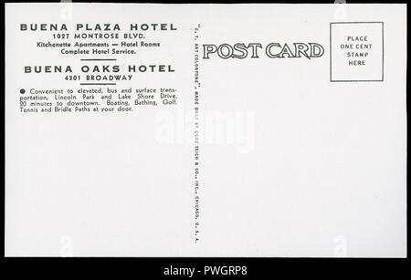 Buena Plaza Hotel, Chicago Stock Photo - Alamy