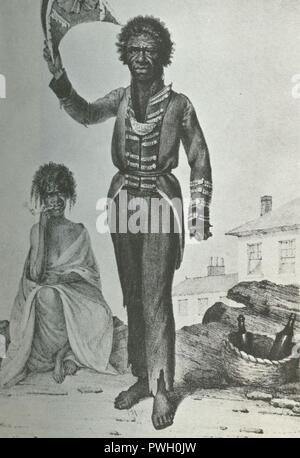 Bungaree australian aboriginal leader Stock Photo - Alamy