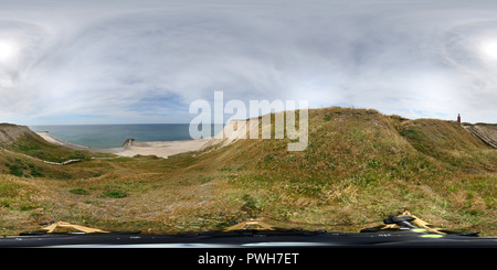 360° view of Bovbjerg Klint at Ferring 3 - Alamy