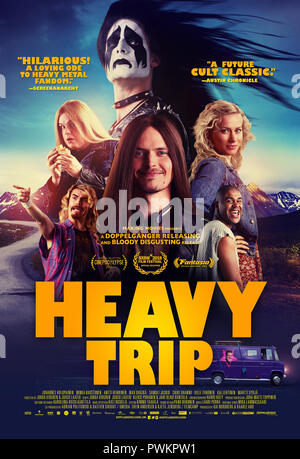 HEAVY TRIP, (aka HEVI REISSU), from left: Samuli Jaskio, Chike Ohanwe ...