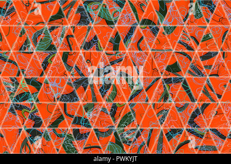 Triangle strip illustrations background abstract, pattern of geometric ...