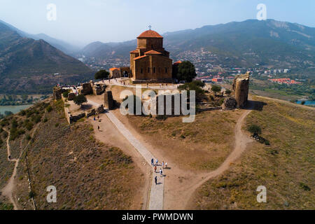 Mtskheta, Georgia, September 3, 2018: Monastery of the Holy Cross ...