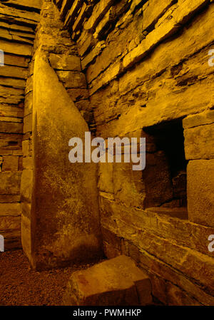 Maes Howe (Maeshowe) is a Neolithic chambered cairn (c.2800 BC), a ...