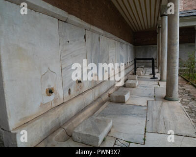 muslim wash before pray at Blue mosque Istanbul Turkey Stock Photo - Alamy