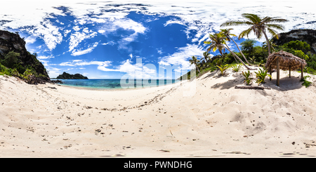 360° view of Monu Island - Mamanuca Archipelago - Fiji Islands ...