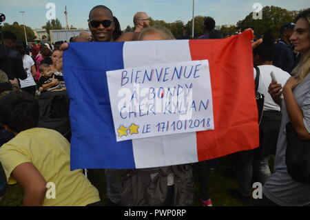 Kylian Mbappé and flag of France Stock Photo - Alamy
