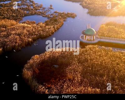 Daqing, Daqing, China. 17th Oct, 2018. Daqing, CHINA-Aerial photograohy ...