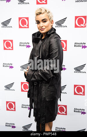 Gola arrives at the Q Awards 2018 at the Roundhouse, Camden, London ...
