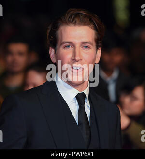 Chris Fulton attends the 'Outlaw King' premiere at the BFI London Film ...
