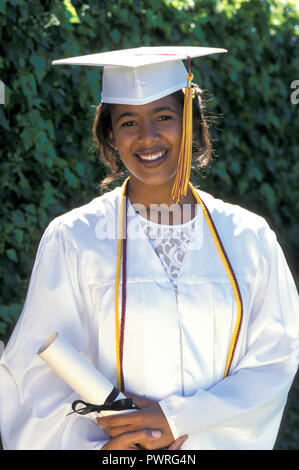 Young beautiful Caucasian female posing outdoors Stock Photo - Alamy