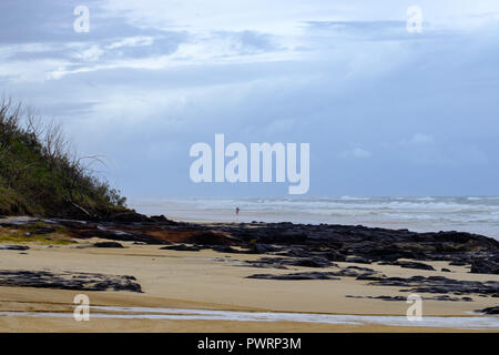 Poyungan Rocks - Fraser Island Stock Photo - Alamy