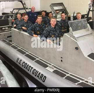 Chief Warrant Officer Matthew Rogers, from Coast Guard Maritime Safety ...