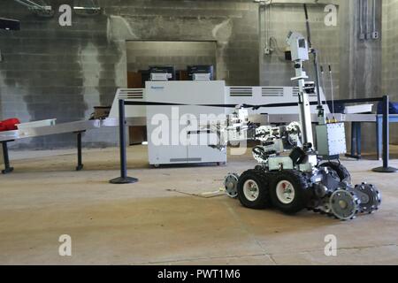 An F6A robot used explosive ordnance disposal Airmen 51st Civil ...