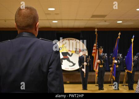 25th Space Range Squadron collectively celebrate the squadron's 100th ...