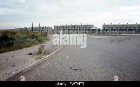Outskirts of Ballymurphy, a predominately nationalist Estate, West ...