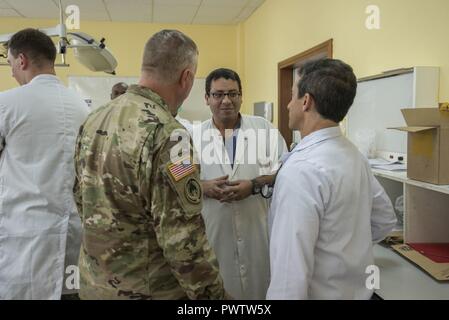 U.S. Army Col. John Osborn, command surgeon for U.S. Army Africa ...