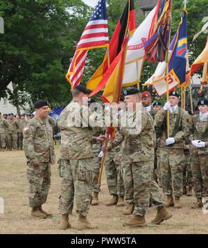 Kaiserslautern, Germany – Maj. Gen Duane A. Gamble, 21st TSC outgoing ...