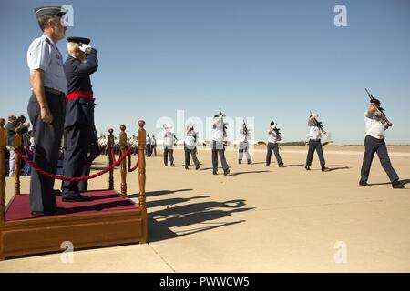 Colonel Carlos Perez Martinez, the oncoming Spanish base commander ...