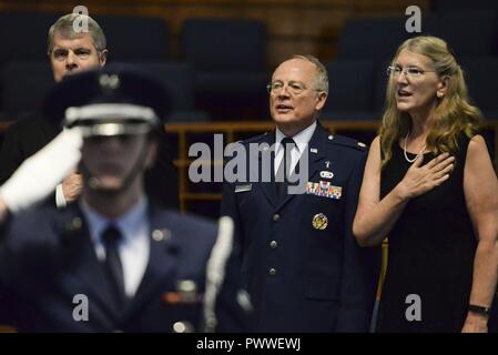 U.S. Air Force Colonel Susan Garret, commander of the 193rd Regional ...