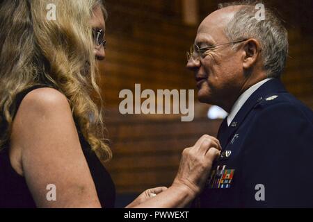 U.S. Air Force Colonel Susan Garret, commander of the 193rd Regional ...