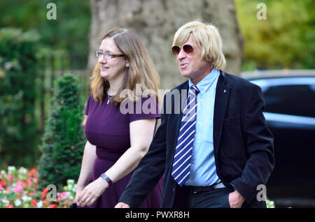 Caroline Johnson MP and Michael Fabricant MP, arriving during a lengthy ...