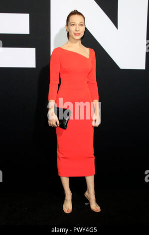 Rhian Rees attending the Halloween Premiere in Los Angeles Stock Photo ...