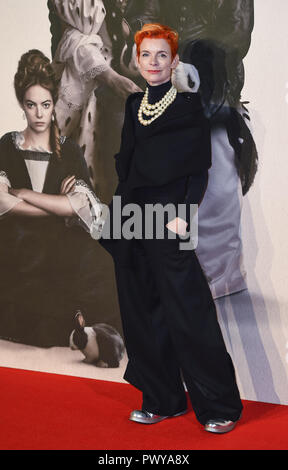 Sandy Powell attends the UK Premiere of 'The Favourite' & American ...