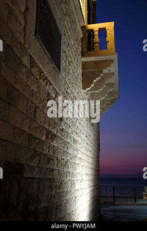 Side view of the Palazzo di Giustizia on Piazza Duomo. Photographed at ...