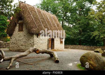 Traditional old farm at Skansen, the first open-air museum and zoo ...