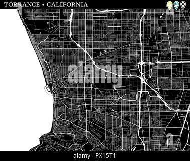 Torrance California Map Maps Of Torrance California Marketmaps.com