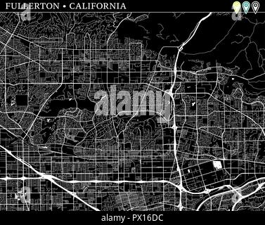 Fullerton City, California (United States cities, United States of ...