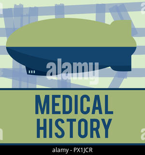 Writing note showing Medical History. Business photo showcasing the ...