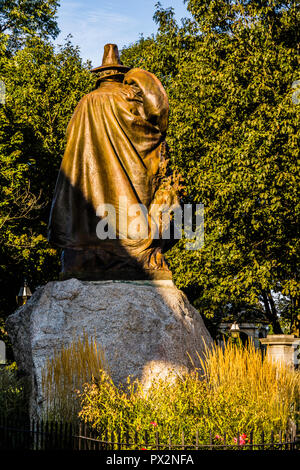 A statue of Roger Conant, the founder of Salem, Massachusetts Stock ...