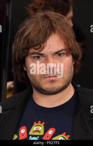 Jack Black at the "Monsters Vs. Aliens" Los Angeles Premiere at the ...
