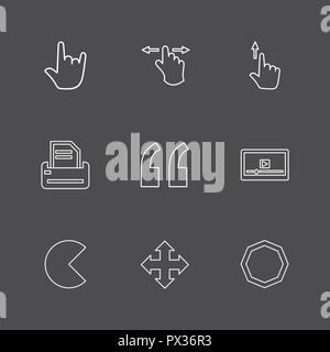 commas , dot , slash , hands , pointer , arrows , directions , signs ...