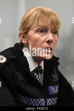 Assistant Chief Constable Jackie Sebire of Bedfordshire Police (right ...